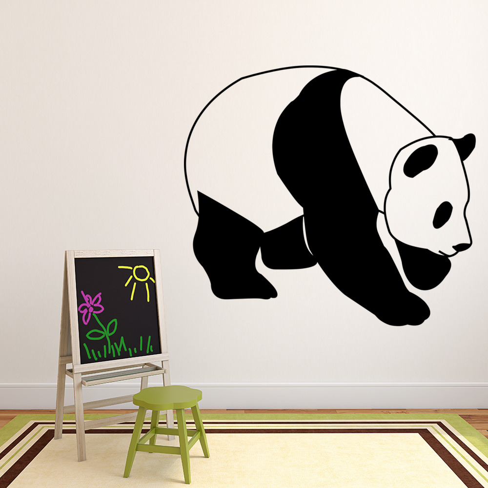 Panda Wall Sticker Animal Wall Decal Art | eBay