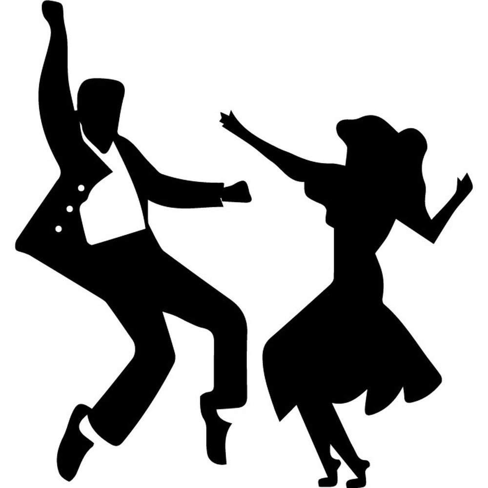 Jive Dance Couple Latin Dancing Wall Sticker WS-32665 | eBay